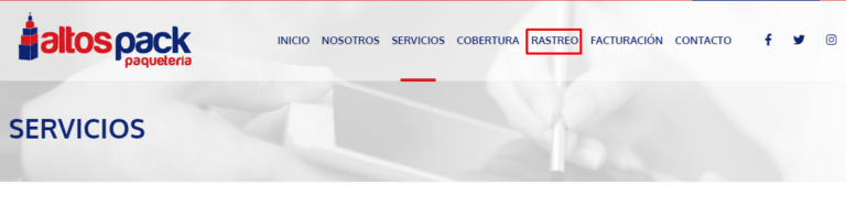 【Altos Pack rastreo】 Rastrea AQUÍ tu paquete en tiempo real